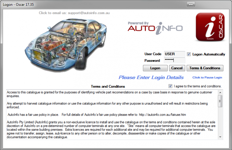 OSCAR Install – autoinfo.com.au